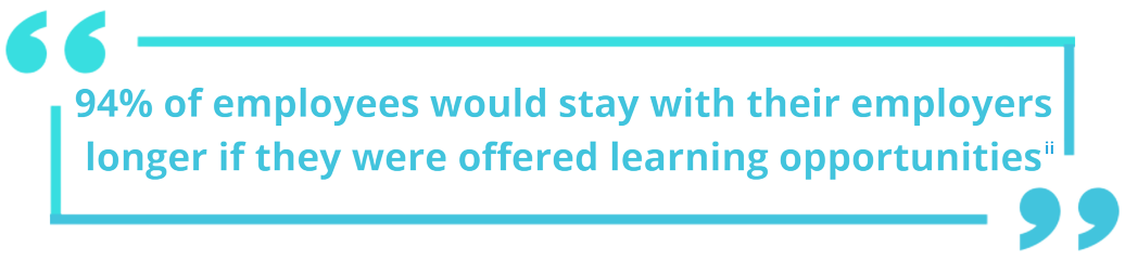 The importance of employee development with the use of an LMS